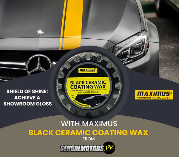 Maximus Black Ceramic Coating Wax from Sehgal Motors