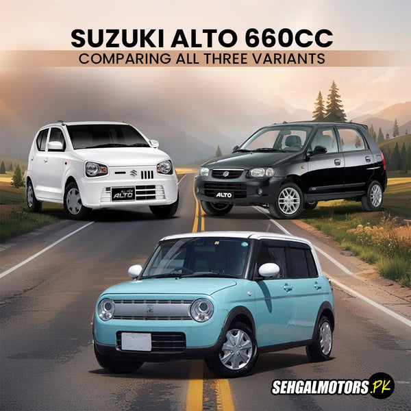Suzuki Alto 660cc: Comparing All Three Variants
