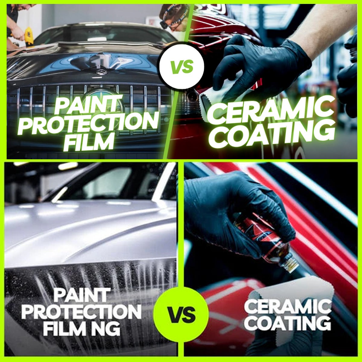 Paint Protection Film Vs Ceramic Coating