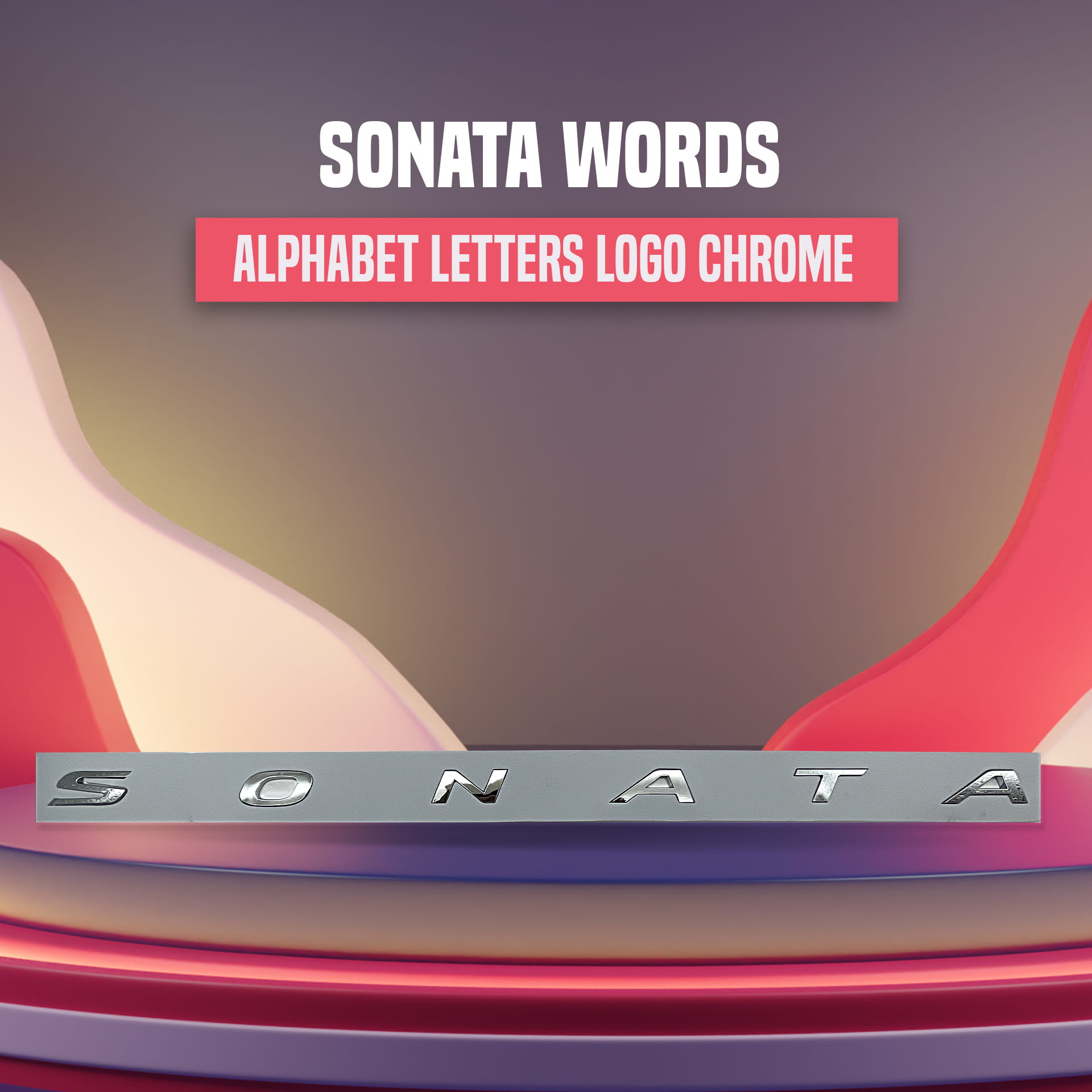 Buy Sonata Sonata Words Alphabet Letters Logo Chrome Online Pakistan