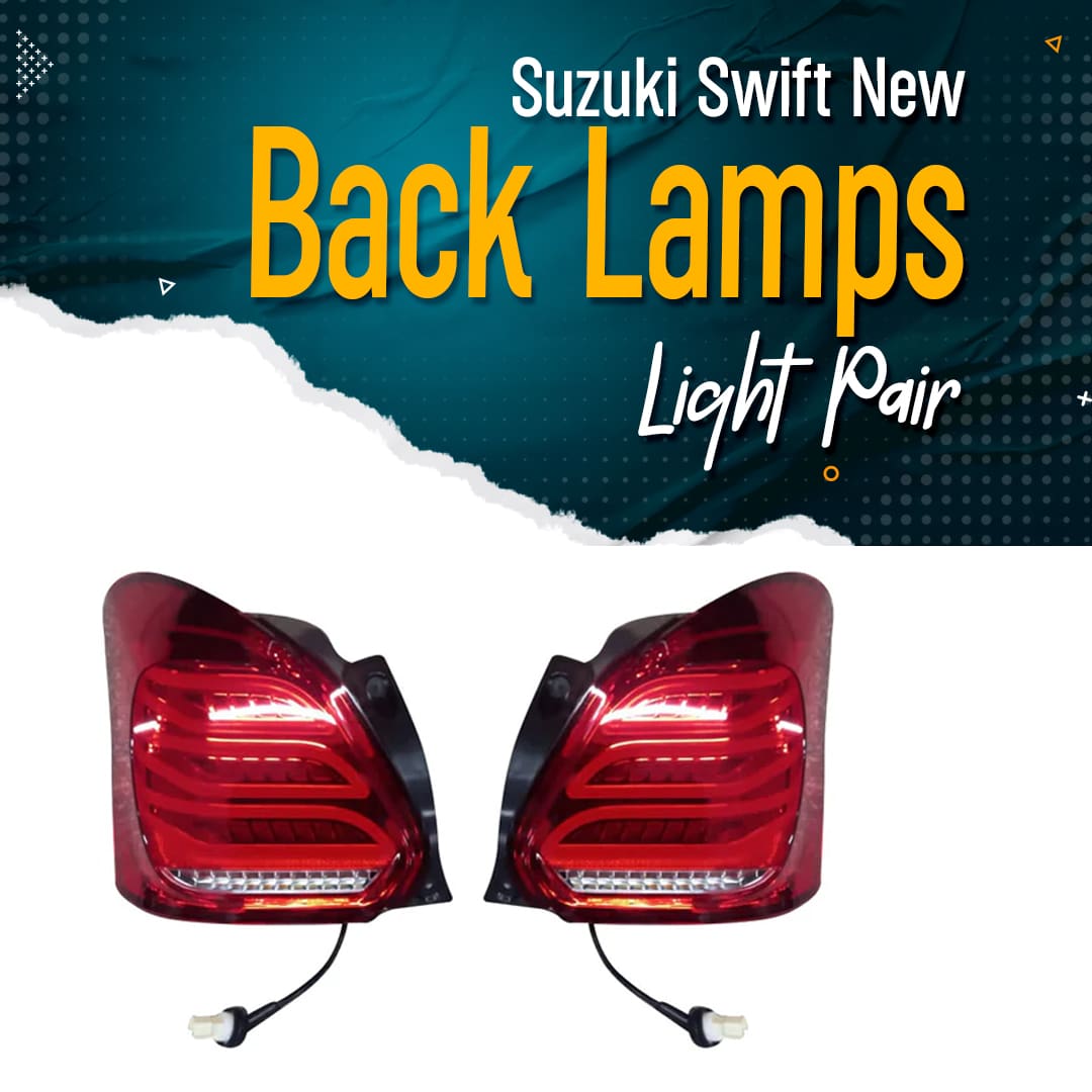 Buy Suzuki Swift New Back Lamps Light Pair - Model 2022-2024 Online In ...