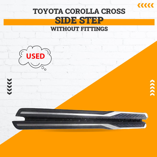 Buy Used Toyota Corolla Cross Side Step Without Fittings 2021-2022 ...