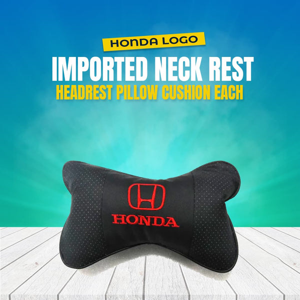 Buy Honda Logo Imported Neck Rest Headrest Pillow Cushion Each