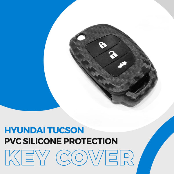 Buy Hyundai Tucson PVC Silicone Protection Key Cover 3 Button