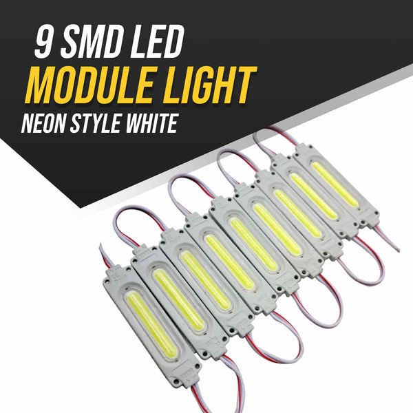 Buy Neon Style 9 Pcs LED Module Light White Online In Pakistan