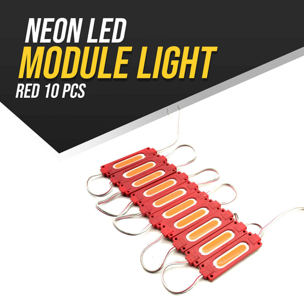 Buy Neon LED Module Light Red 10 Pcs Online In Pakistan