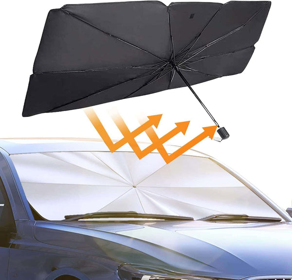 Buy Car Sun Shade Protector Umbrella Style |Front Screen Covers Online