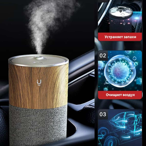 Buy Car Mini Essential Oil Diffuser Aroma Cool Mist Online In Pakistan