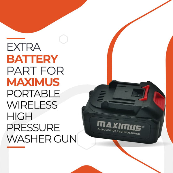 Buy Extra Battery Part For Maximus Portable Wireless High Pressure