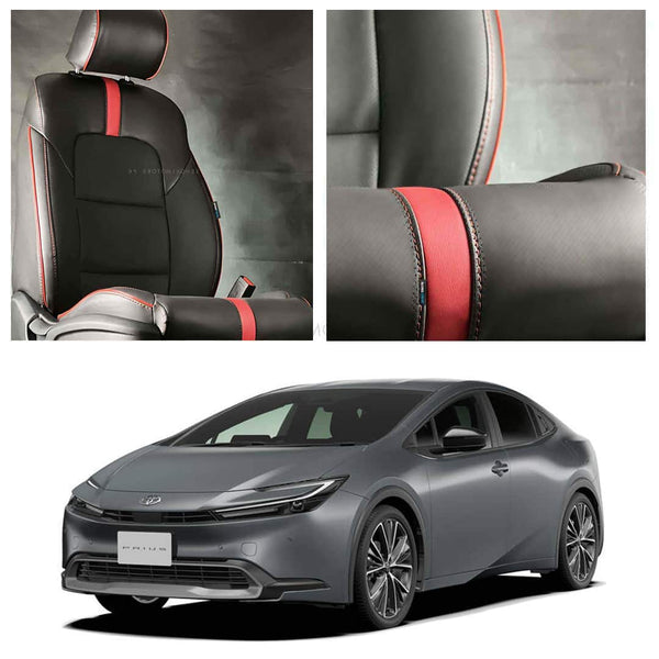 Buy Toyota Prius Type R Black Red Seat Covers 2025-2026 Online In Pakistan
