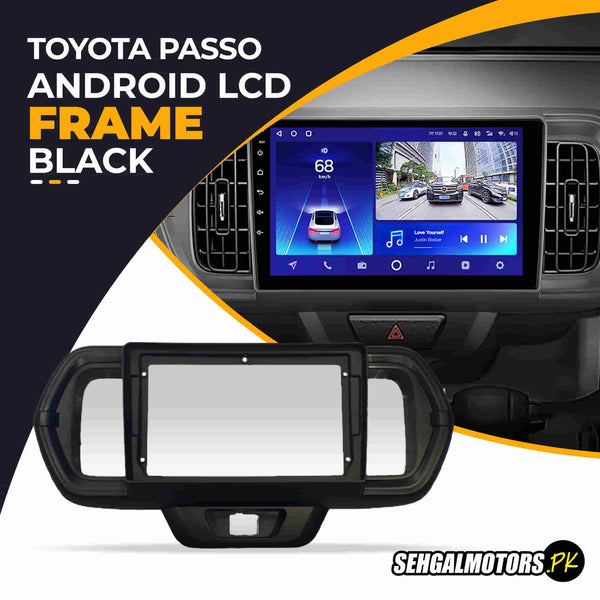 Buy Toyota Passo Android LCD Frame With Wiring 9 Inches 2017-2020