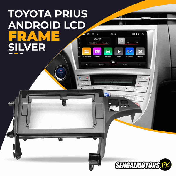 Buy Toyota Prius Android LCD 1.8 Frame With Wiring Grey Color Online