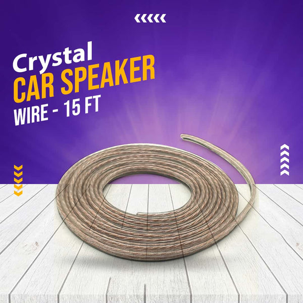 Buy Crystal Car Speaker Wire - 15 Ft Online In Pakistan