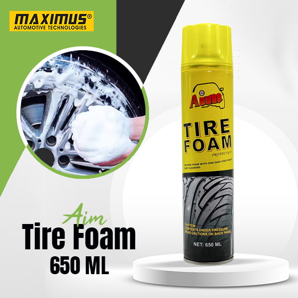 Buy Aim Tire Foam 650 ML | Aim All Purpose Foamy Cleaner 450 ML