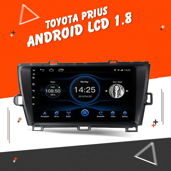 Buy Toyota Prius Android LCD 1.8 Silver Online In Pakistan