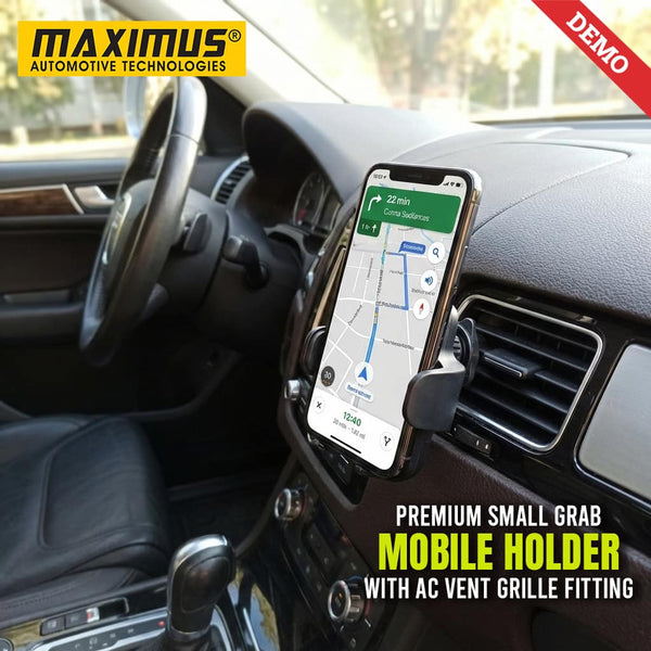Buy Maximus Premium Small Grab Mobile Holder With Ac Vent Fitting