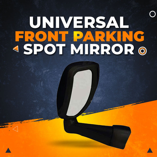 Buy Universal Front Parking Fender Blind Spot Mirror Black