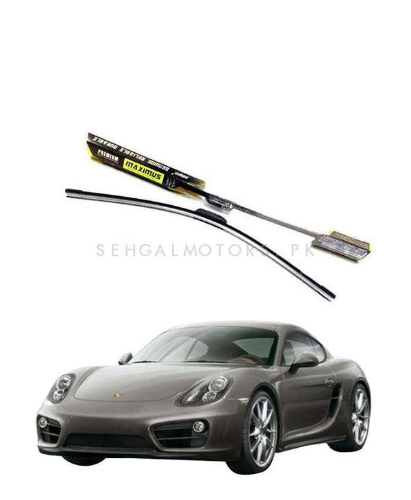 Buy Porsche Cayman Maximus Premium Silicone Wiper Blades - Model 2012 ...