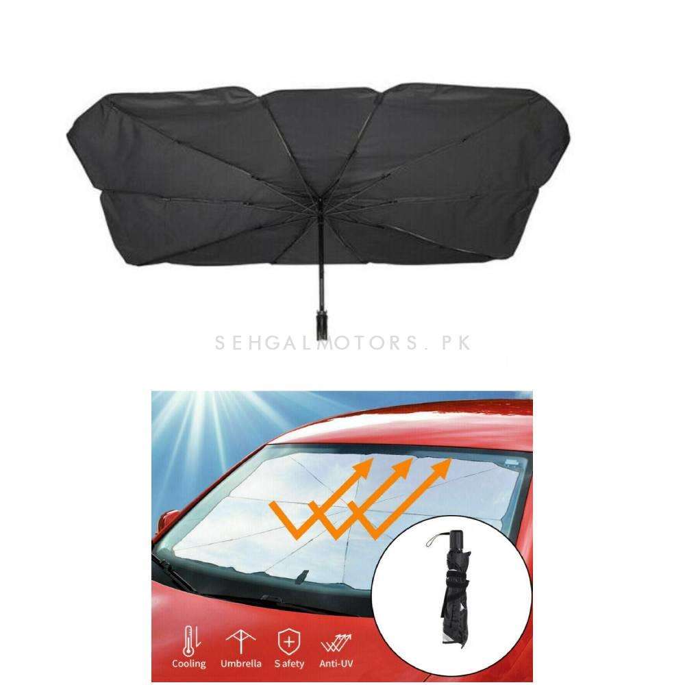Buy Car Sun Shade Protector Umbrella Style | Auto Front Screen Sunshade ...