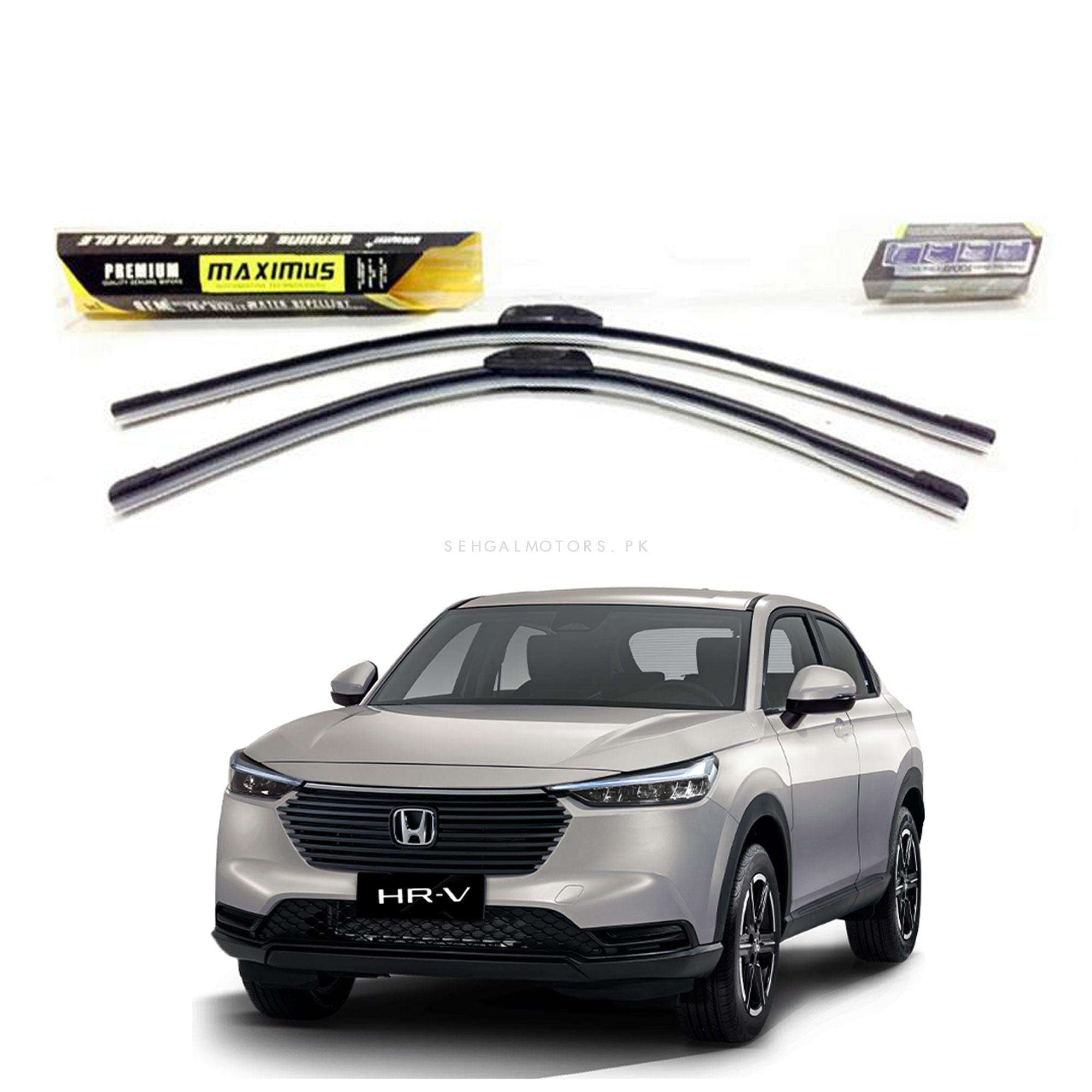 Buy Honda HR-V Maximus Premium Silicone Wiper Blades - Model 2022-2023 ...